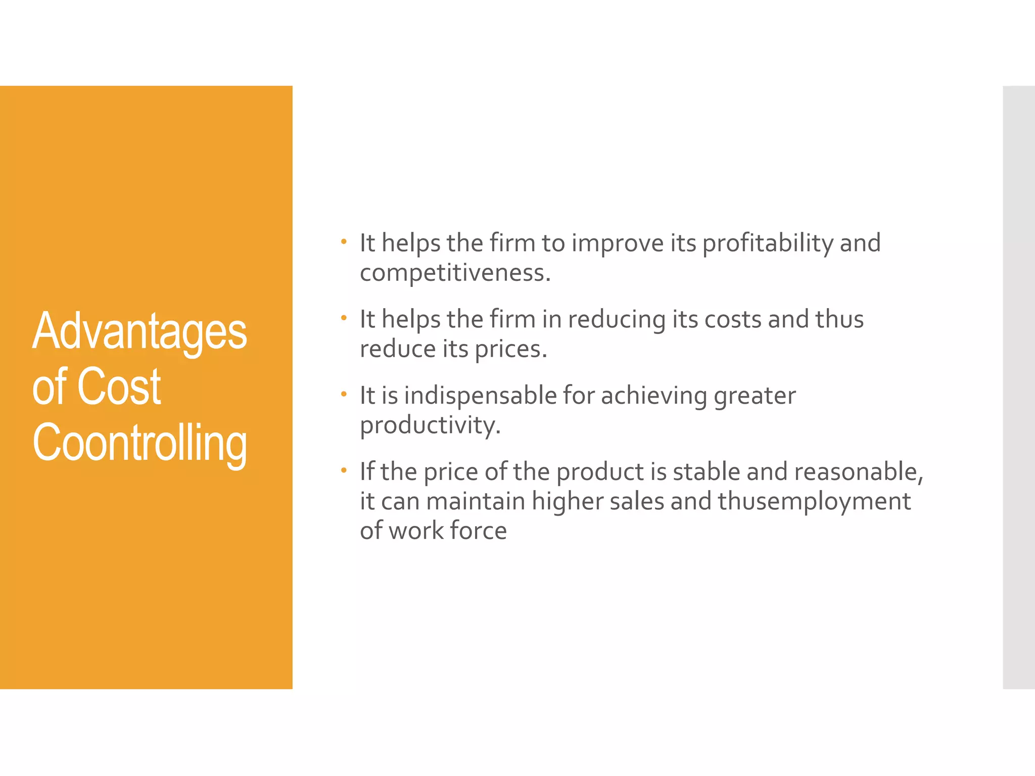 Construction Cost Control | PPTX