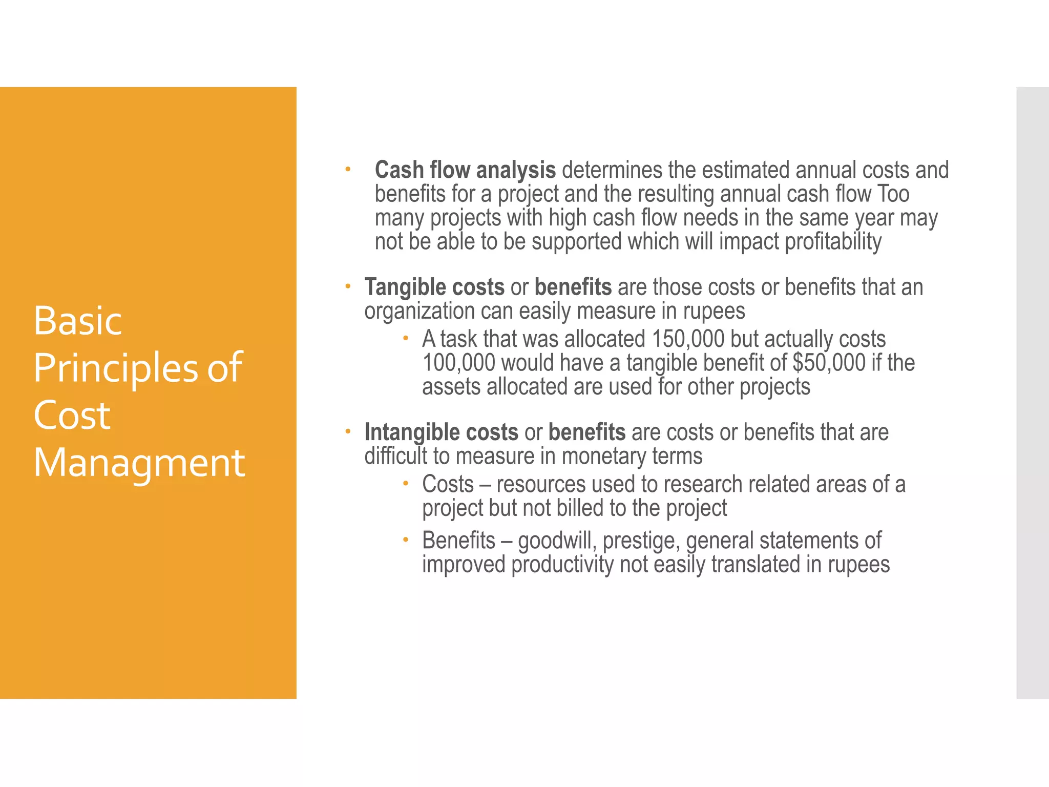 Construction Cost Control | PPTX