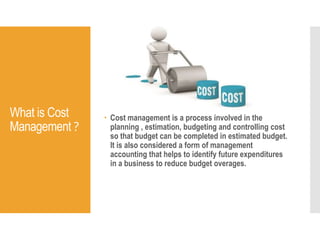 Construction Cost Control | PPTX