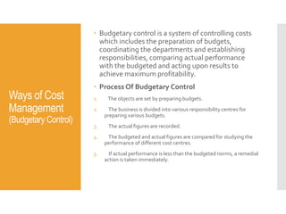 Construction Cost Control | PPTX