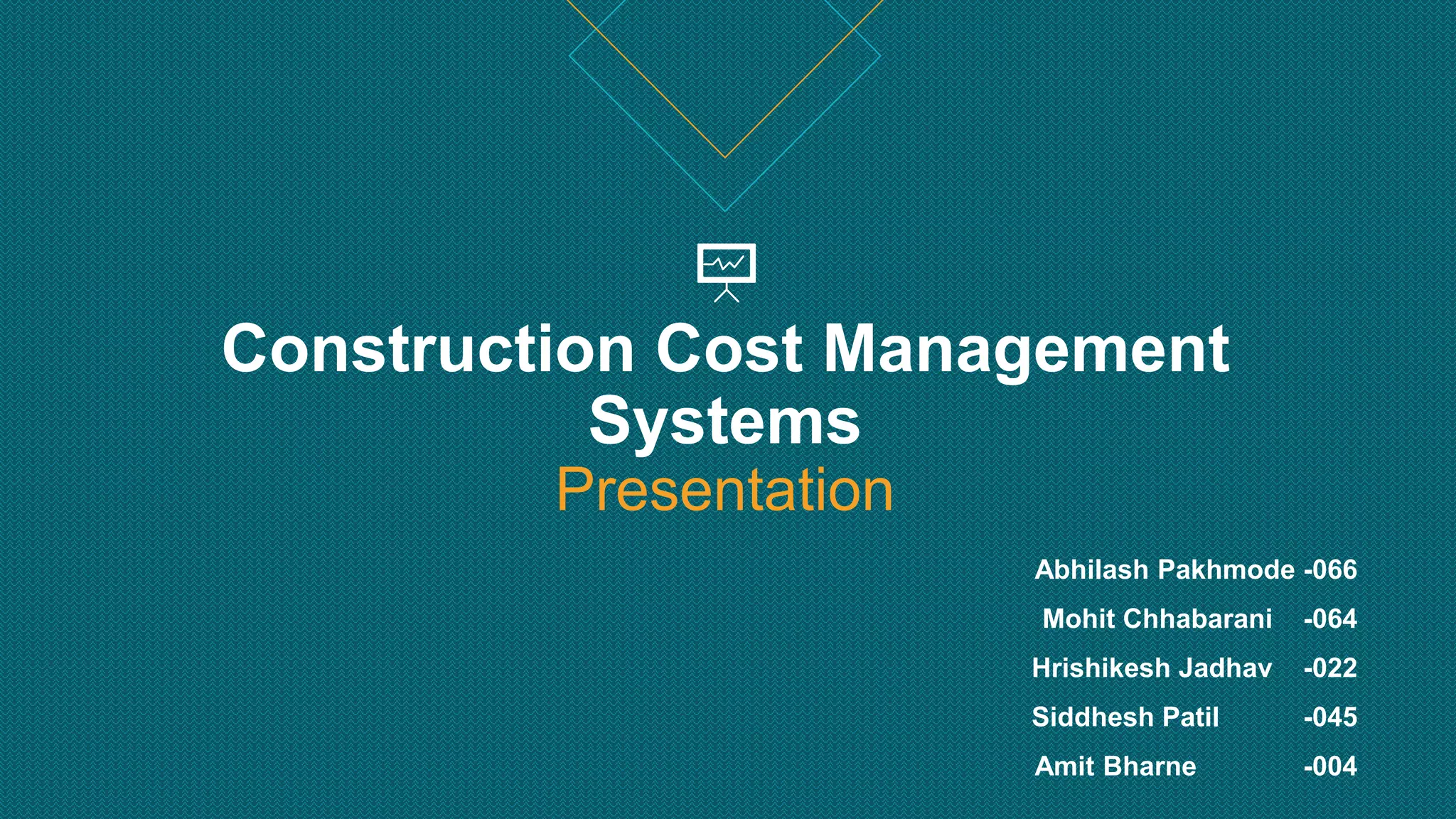 Construction Cost Management Systems - RICSSBE | PPTX