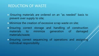 Construction & demolition waste management | PPT