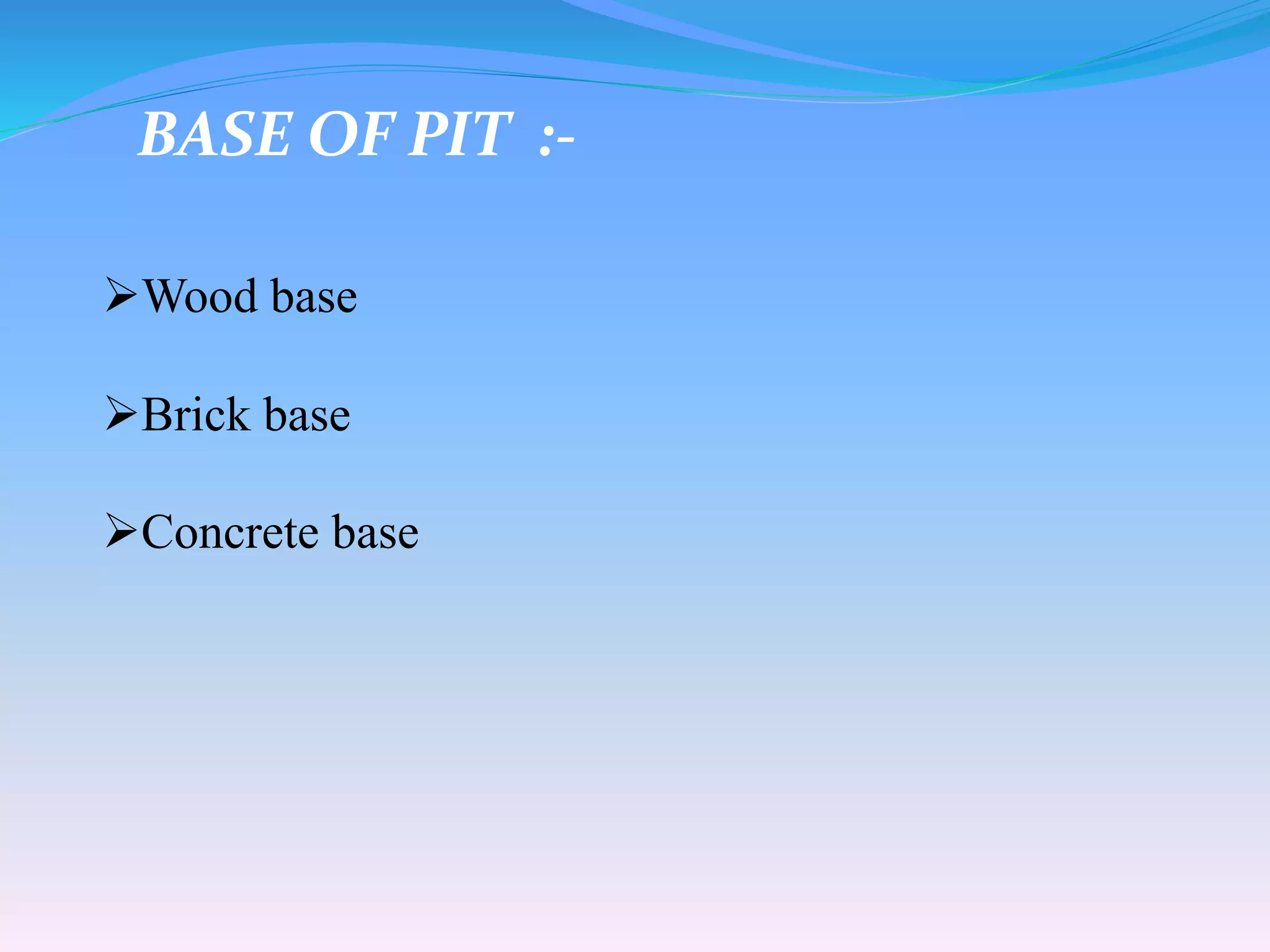 Construction detail of privy pit | PPTX