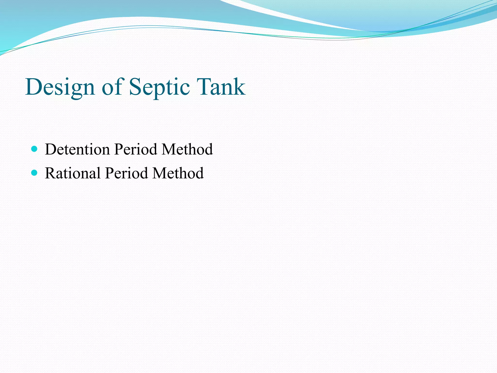 Construction details of septic tank (rkg) | PPT
