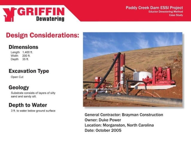 Construction Dewatering PowerPoint | PPT