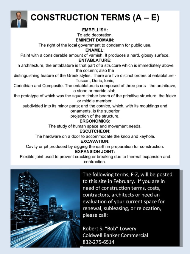 Construction Dictionary | PPT