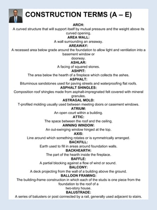 Construction Dictionary | PPT