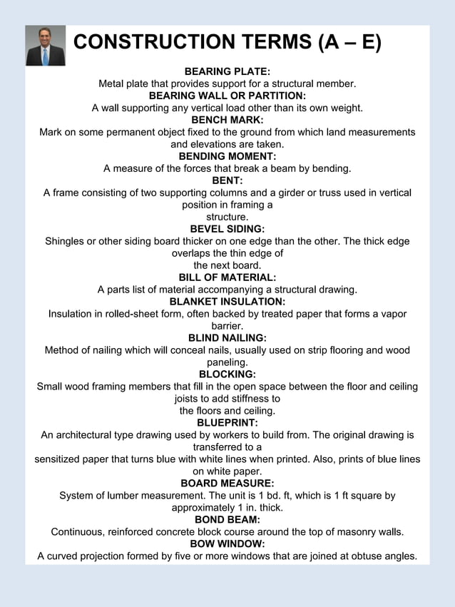 Construction Dictionary | PPT