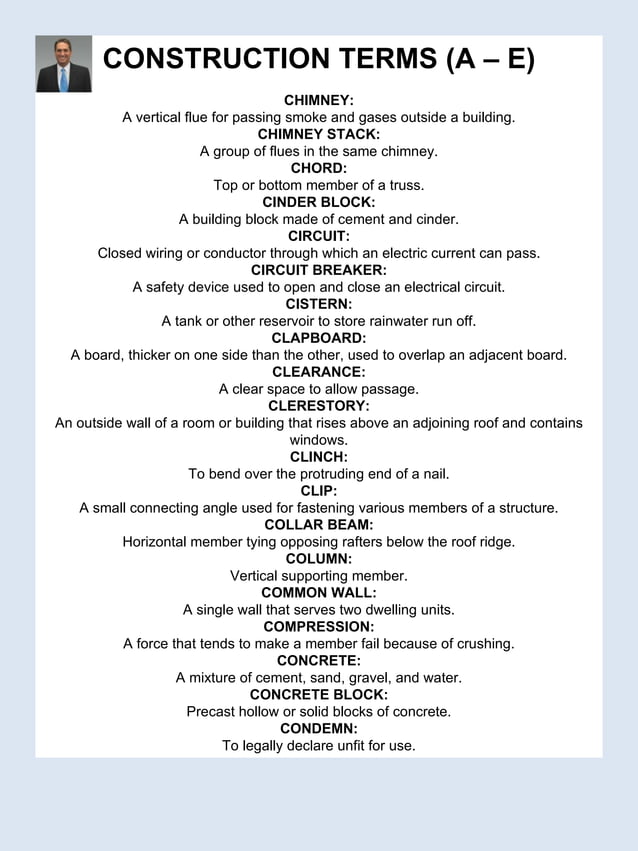 Construction Dictionary | PPT