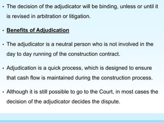 Construction disputes | PPTX