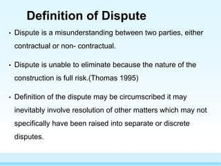 Construction disputes | PPT