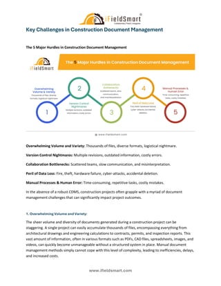 Construction Document Management Software A Deep Dive into the Digital ...