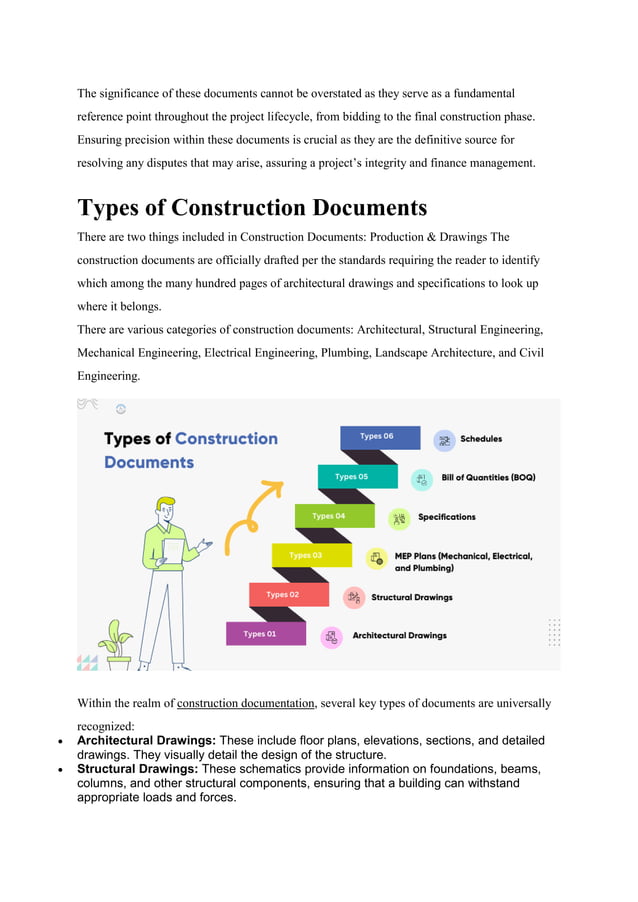 Construction Documents Guide: Types and Significance in 2024 | PDF