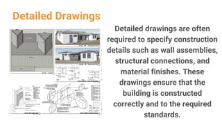 Types of Construction Drawing, Drafting and Design Plans | PDF