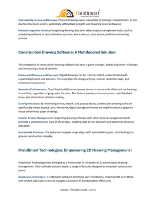 Construction Drawing Software A Digital Revolution in Building Design ...