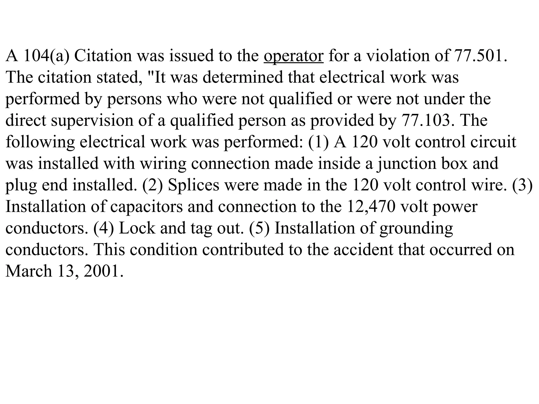Construction Electrical Safety | PPT