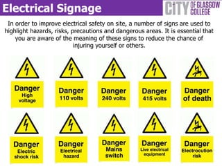 Construction Electrical Safety | PPTX