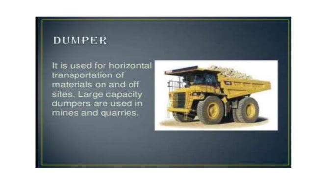 Construction equipment- classification, factors affecting its selection ...