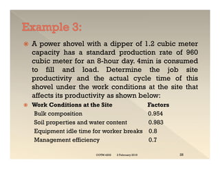 Construction equipment management chapter 3 | PDF
