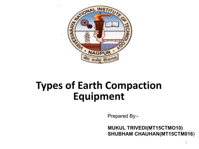 Earth Compaction Equipment | PPTX | Geology | Science