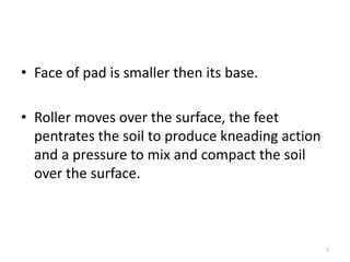 Earth Compaction Equipment | PPTX