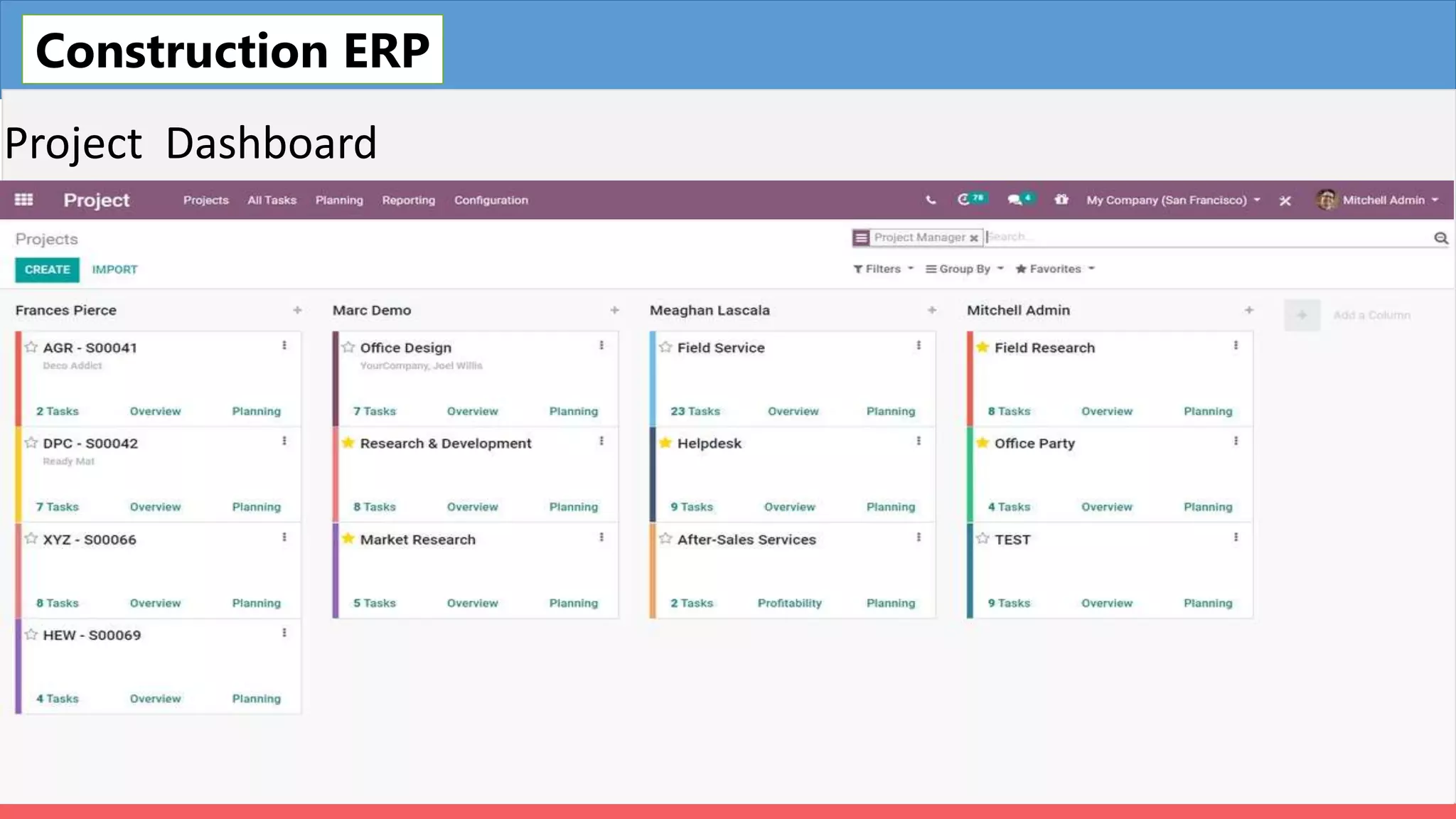 Construction erp | PPTX