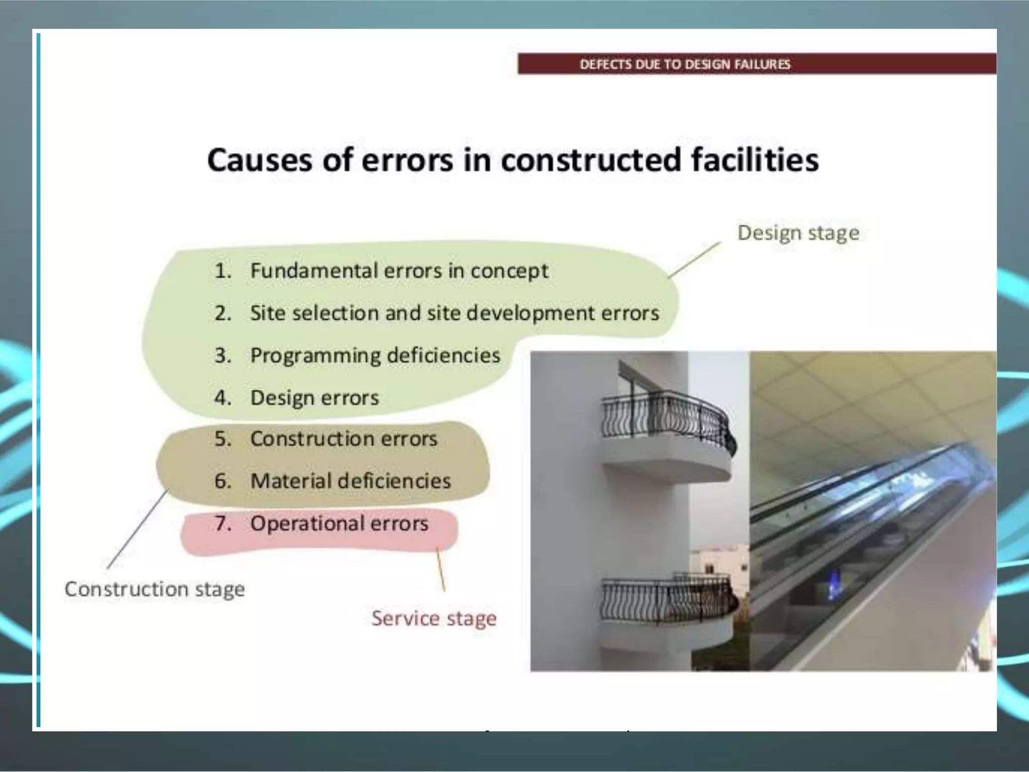 Construction errors and their case studies | PPTX