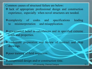 Construction errors and their case studies | PPTX