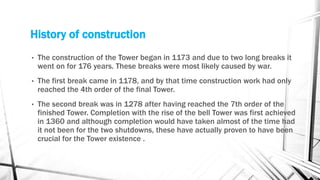 Construction failure of structure due to geological drawbacks pisa ...