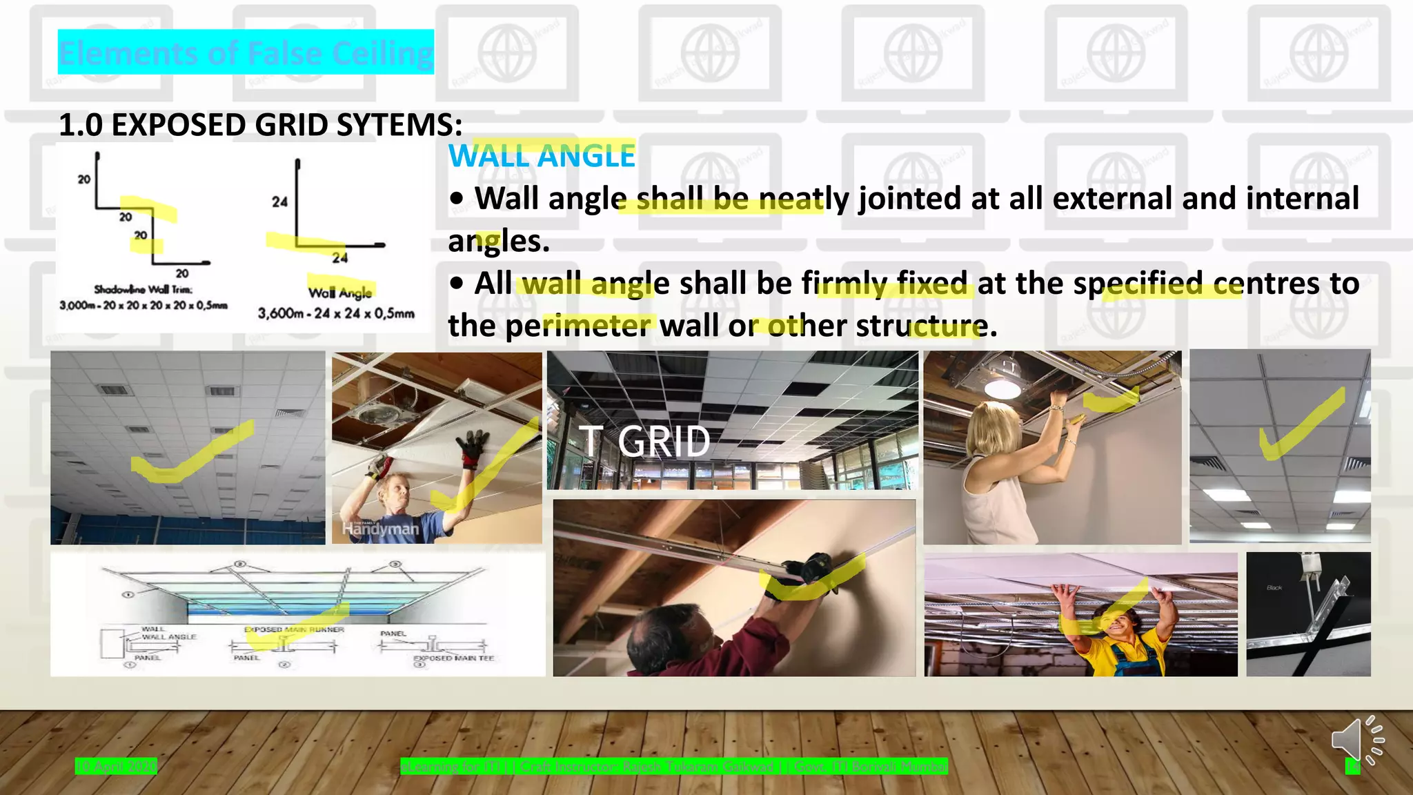 Construction false ceiling | PDF