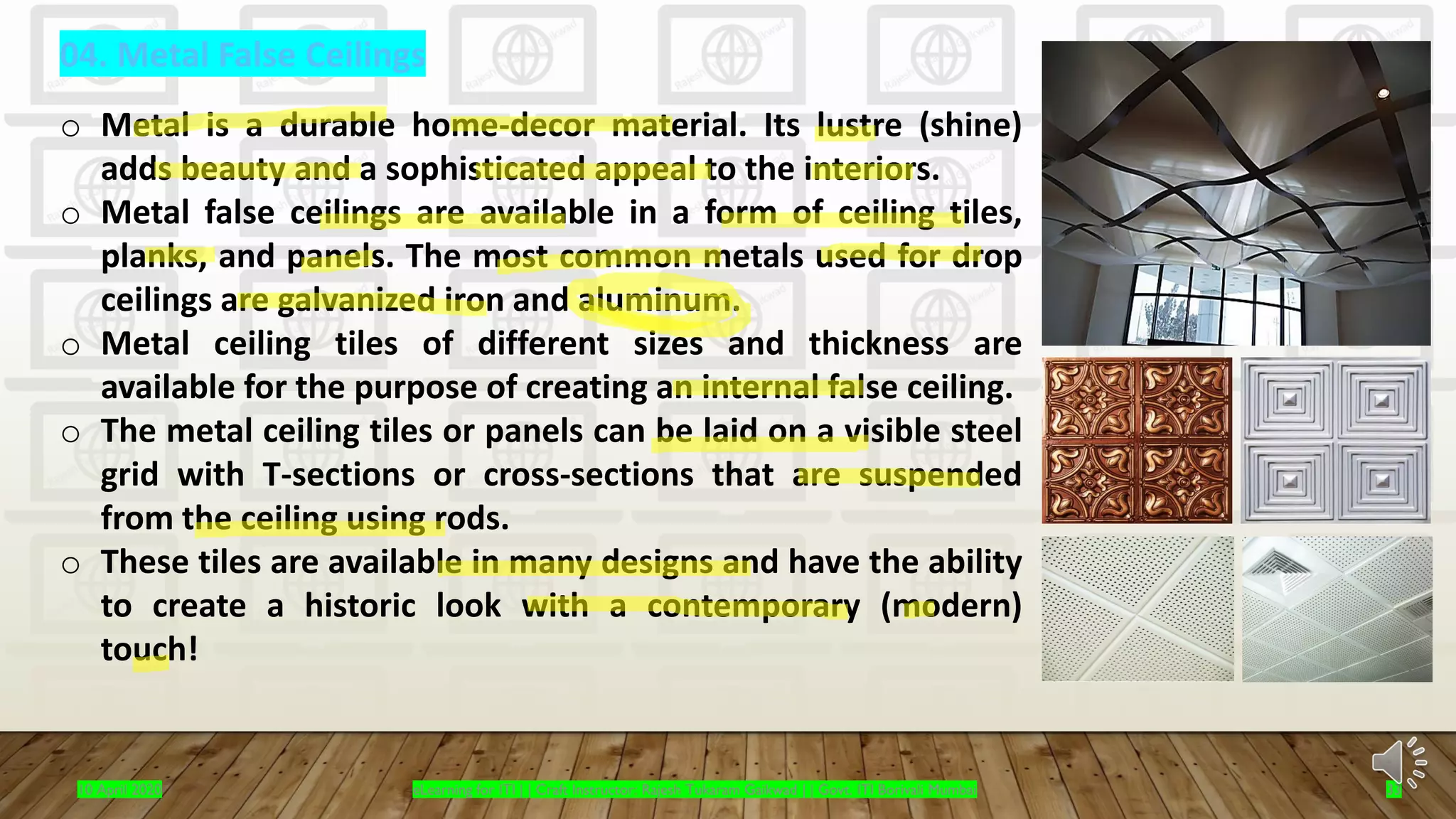 Construction false ceiling | PDF