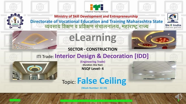 Construction false ceiling | PDF