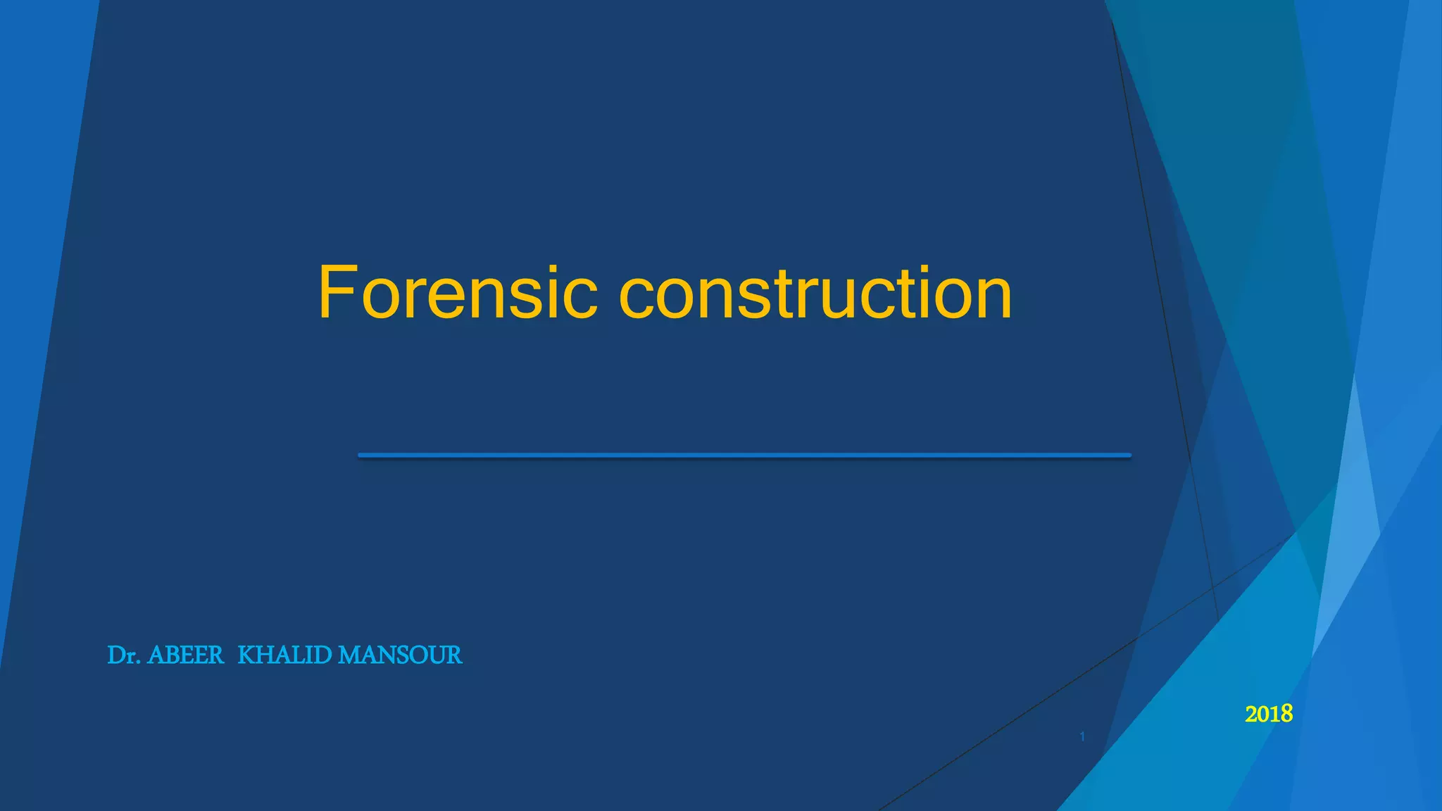 Construction Forensic | PPT