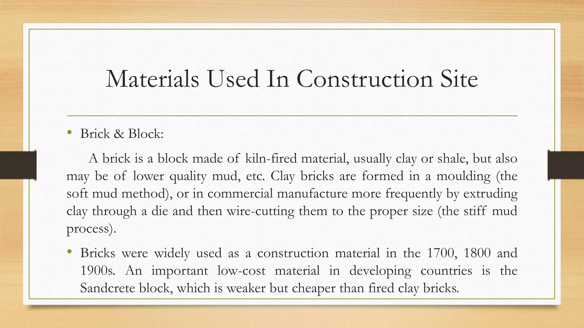 Constructions & Graphics: Visit To Construction Site | PPTX | Construction Industry | Industries