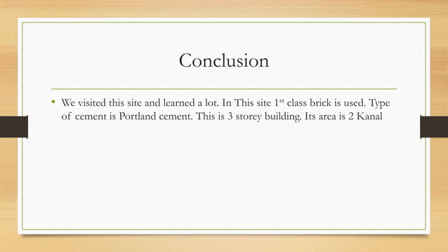 Constructions & Graphics: Visit To Construction Site | PPTX | Construction Industry | Industries