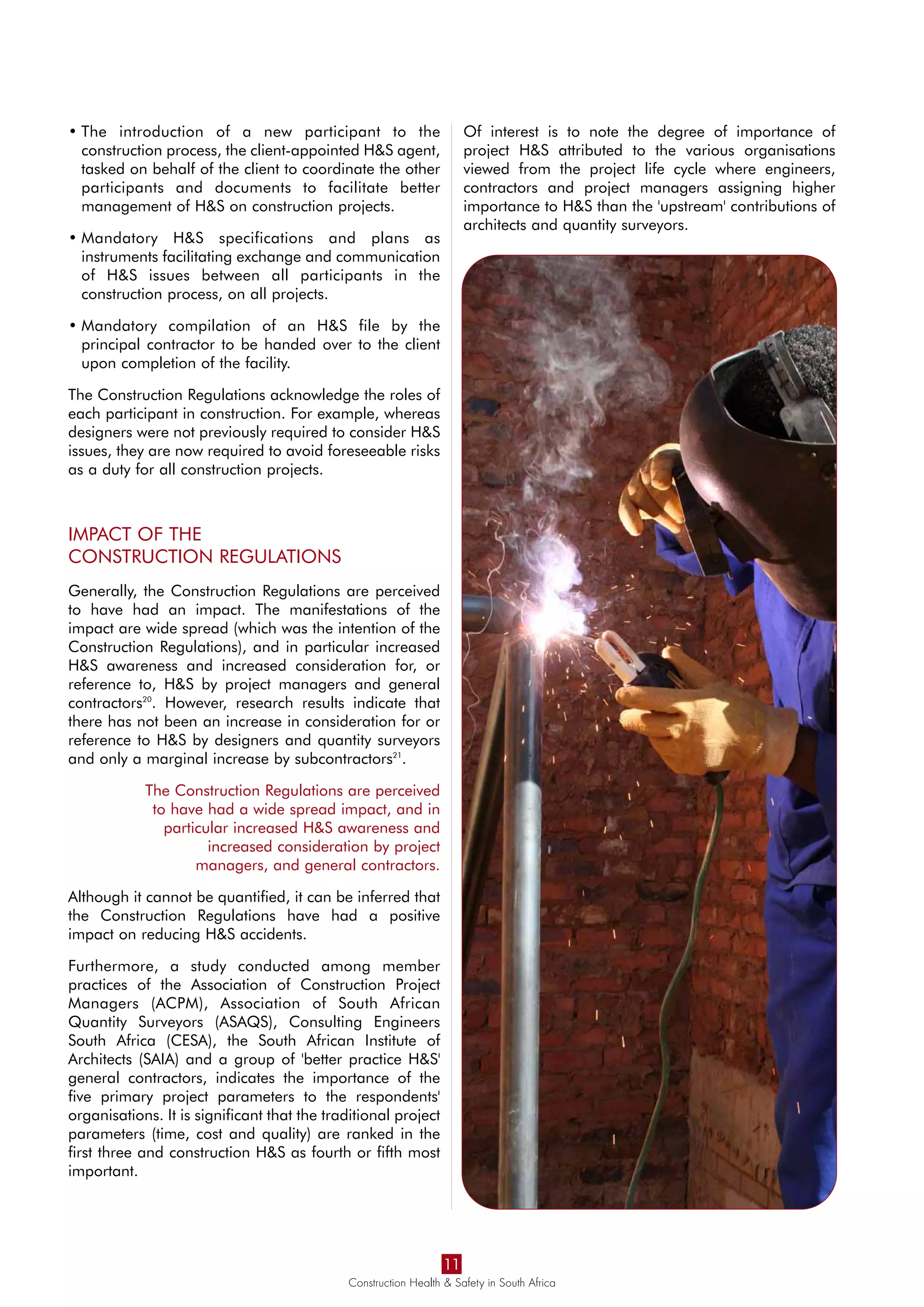 Construction Health and Safety in South Africa | PDF