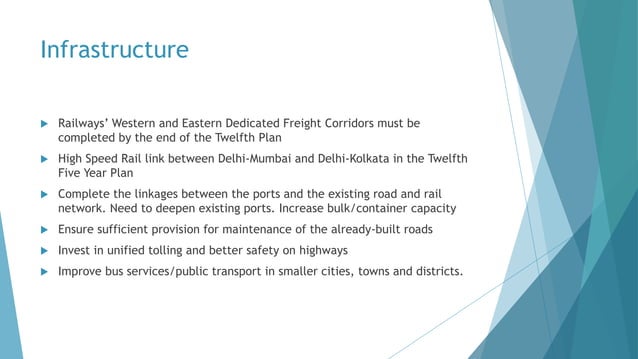 National planning for construction & infrastructure development | PPTX