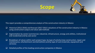Construction industry trends in mexico 2018 | PPT