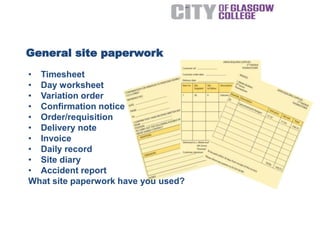 Construction Information | PPTX
