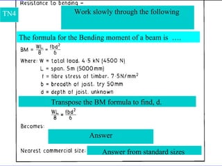 Construction Insitu Rc Suspended Floors Using Bm Bending Moment Formula ...