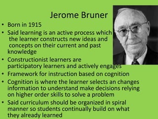 Constructionism | PPTX | Homework and Study | Education