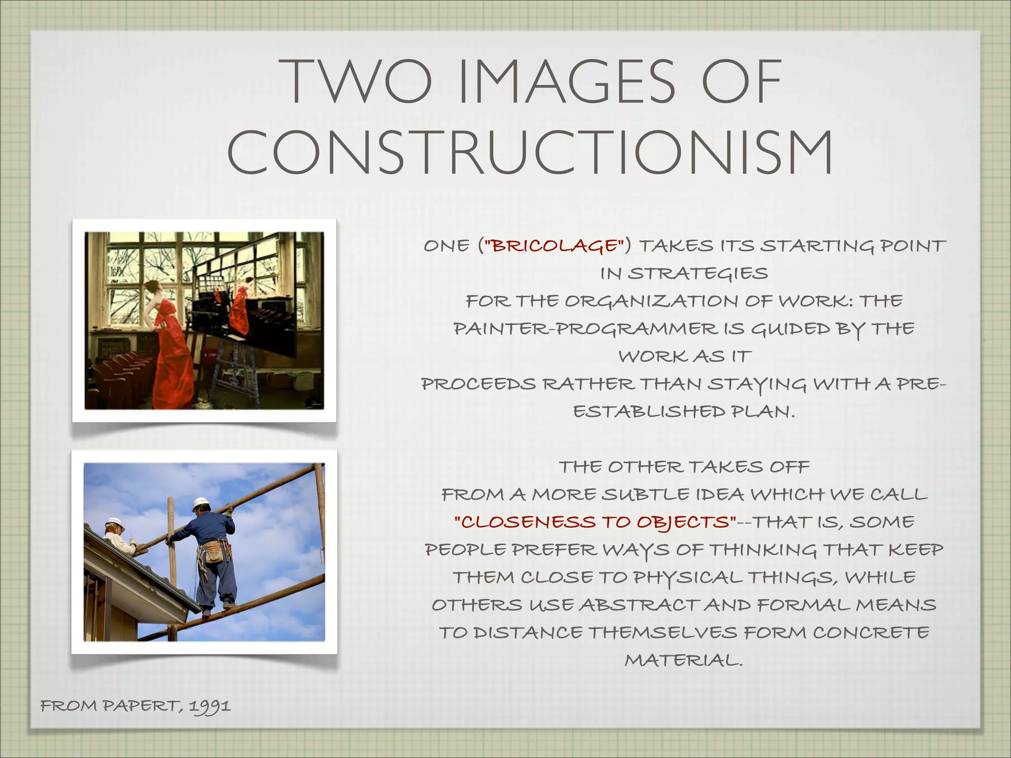 Constructionism | PDF | Education
