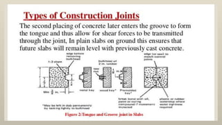construction joints in architecture - construction | PPTX
