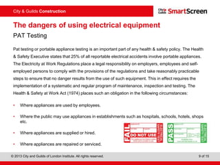 Health, Safety and Welfare in Construction | PPT