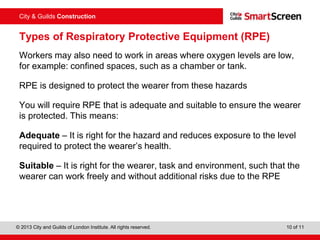 Unit 201: Health safety and welfare in construction | PPTX