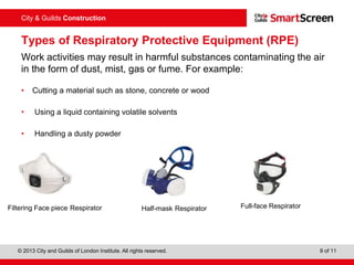 Unit 201: Health safety and welfare in construction | PPT