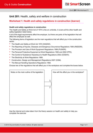 Construction l2u201 worksheet_1_learner | DOC