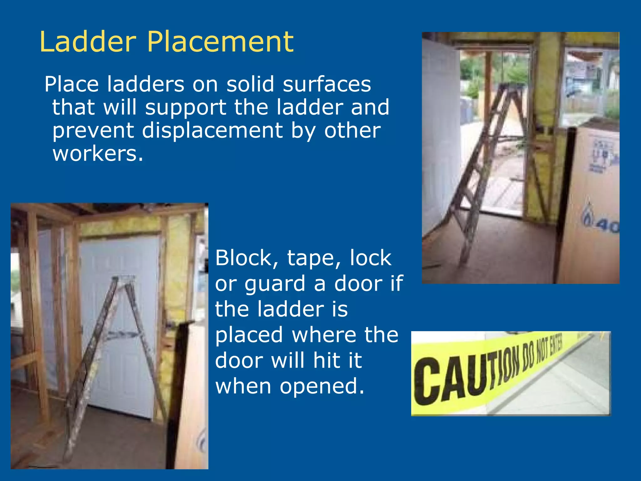 Construction laddersafety | PPT