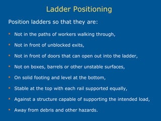 Construction laddersafety | PPT