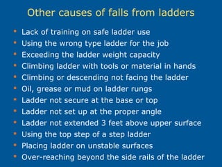 Construction laddersafety | PPT